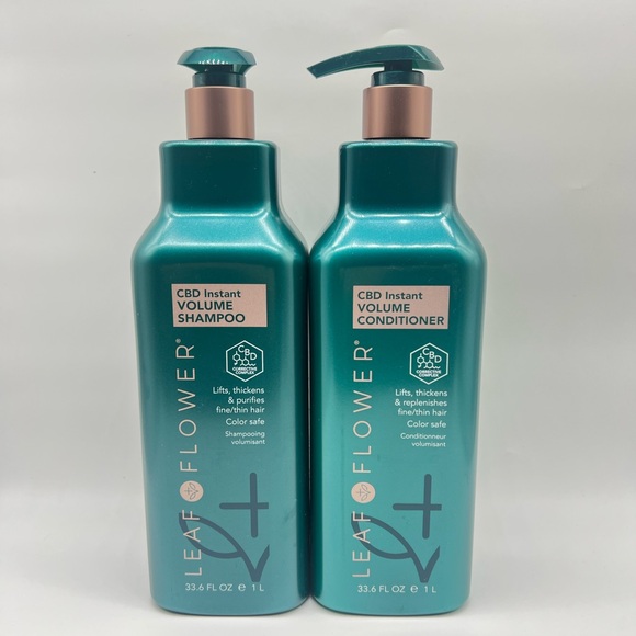 Leaf and Flower | Hair | Leaf Flower Instant Volume Shampoo Conditioner ...